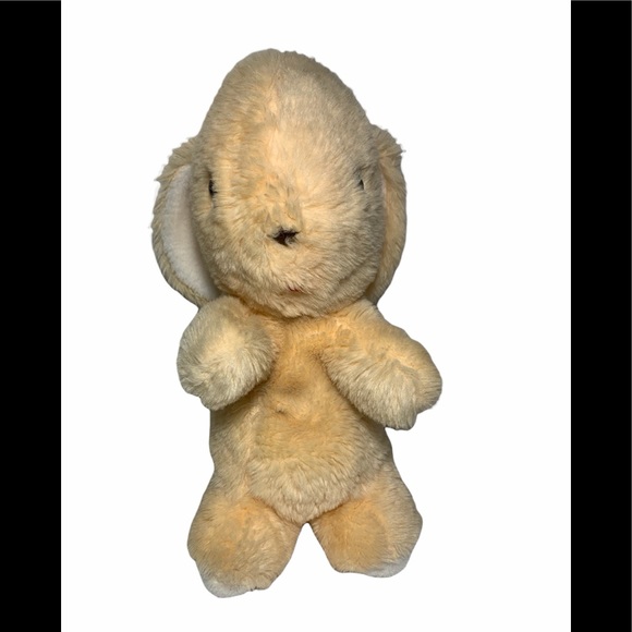 Toys | Vintage 1976 Gund Rattle Bunny Rabbit Plush | Poshmark